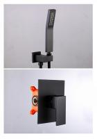 China ISO Electroplating Concealed Valve Showers Pressurized Spray Head Copper Valve for sale