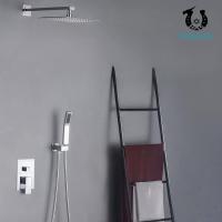 China Commercial Concealed Valve Showers Embedded Concealed Rain Shower Set for sale