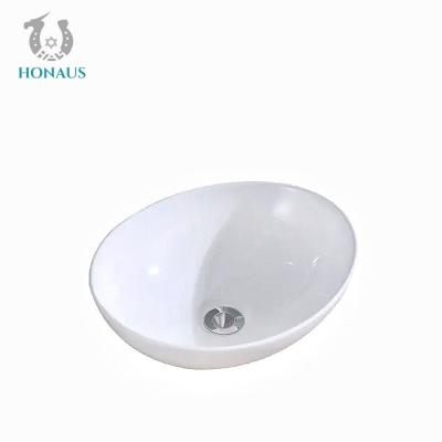 China 410x340x150mm Ceramic Over Counter Wash Basin Table Top Sink Bowl 10L-15L for sale