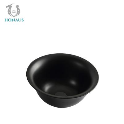 China Modern Ceramic Countertop Basin 410x410mm Art Decor Bathroom Washbasin for Hotel Home for sale