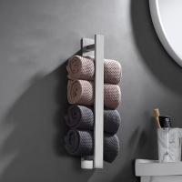 China Stainless Steel Bathroom Hardware Set Brushed Finish 10kg Capacity Wall Mounted for sale