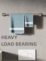 China 5 Piece Stainless Steel Bathroom Towel Rack Set Wall Mounted 10KG Capacity for sale