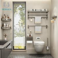 China Space Aluminum Modern Wall Mounted Bathroom Set Customized Logo for sale