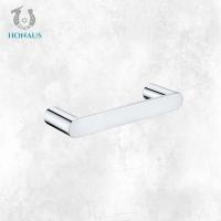 China CUPC Certified 5 Piece Bathroom Accessories Set Toilet Paper Holder Towel Rack Chrome Black Brushed for sale