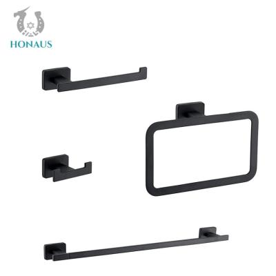 China Modern Brushed Stainless Steel 5 Piece Shower Set Wall Mounted Bathroom Accessories ODM OEM for sale