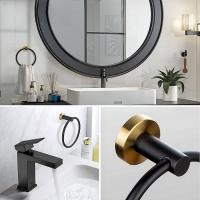 China Modern 4 Piece Shower Set 304 Stainless Steel Brushed Gold Bathroom Accessories Wall Mounted for sale
