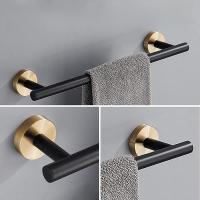 China Modern 4 Piece Shower Set 304 Stainless Steel Brushed Gold Bathroom Accessories Wall Mounted for sale