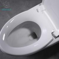 China Certified Ceramic Two Piece Toilet Bowl Floor Mounted S P Trap 717x480x734mm for sale