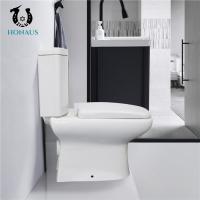 China Ceramic Two Piece Toilet Bowl 685x380x820mm Anti Bacteria Floor Mounted for sale
