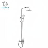 China 304 Stainless Steel Cold and Hot Shower Set 1.5 MPa Three Modes Shower Head Wall Mounted for sale