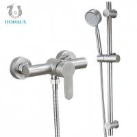 China Stainless Steel Shower Set 900-1100mm Modern Rainfall Spray Head Dual Control Valve for sale