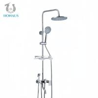China Modern Bathroom Shower Head Set Copper Mixing Valve Hotel Grade Pressure Boost for sale