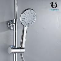 China Modern Bathroom Shower Head Set Copper Mixing Valve Hotel Grade Pressure Boost for sale
