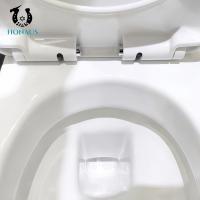 China Traditional Wall Hung Toilet Bowl 535x355x385mm Strong Ceramic Easy Clean Glaze P Trap 3/6L for sale