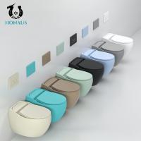 China Egg Shape Wall Hung Toilet Bowl Dual Flush 3/6L 200KGS Load Capacity Modern Apartment for sale
