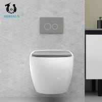 China Egg Shape Wall Hung Toilet Bowl Dual Flush 3/6L 200KGS Load Capacity Modern Apartment for sale