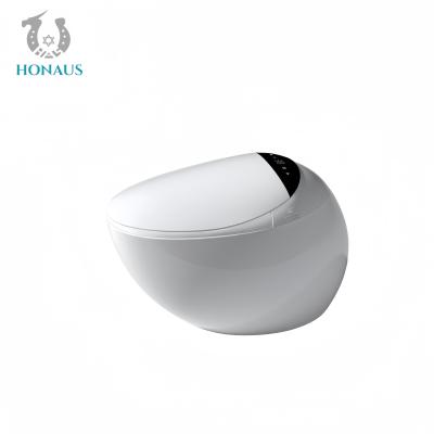 China Smart Intelligent Toilet Siphonic Vortex Flush 3L Water Consumption Self Clean Glaze Floor Mounted 530x420x700mm for sale