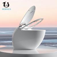 China Smart Intelligent Toilet Siphonic Vortex Flush 3L Water Consumption Self Clean Glaze Floor Mounted 530x420x700mm for sale