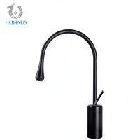 China Gravity Die Casting Brass Wash Basin Faucet European Style Deck Mounted Hot Cold Water for sale
