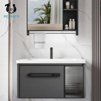 China Luxury Vanity Bathroom Wall Hung Bain Ceramic Sink Modern ISO CE Easy Installation for sale
