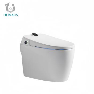 China Luxury Smart Intelligent Toilet Multi Function Auto Flush 410x505x680mm S Trap for sale
