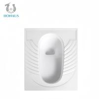 China Ceramic Squatting Pan Toilet 550x440mm Pit Distance 405mm for Office Building for sale