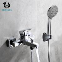China Practical Exposed Valve Showers Two Outlets Stainless Steel For Hotel for sale