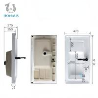 China Multi Functions Bathroom Inset Basin Rectangular Factory Sale Multi Sizes Best Quality for sale