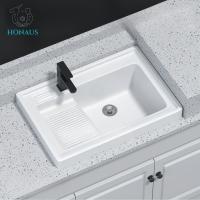 China Multi Functions Bathroom Inset Basin Rectangular Factory Sale Multi Sizes Best Quality for sale