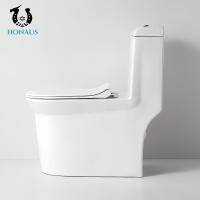 China Self Clean Ceramic One Piece Toilet Bowl 780x375x705mm S Trap Siphonic Jet Dual Flush for sale