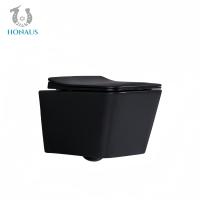 China Wall Hung Toilet Bowl P Trap Dual Flush 3/6L Self Clean Glaze High Temp 1280°C 530x340x360mm for sale