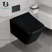 China Wall Hung Toilet Bowl P Trap Dual Flush 3/6L Self Clean Glaze High Temp 1280°C 530x340x360mm for sale