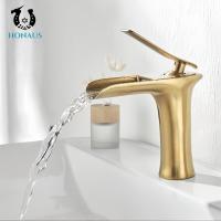China Multi Colors Wash Basin Faucet Brass Body Modern Customizable Electroplated Surface for sale