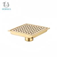China Luxury Stainless Steel Floor Drain 150x150x40mm Fast Drainage for Bathroom Shower for sale