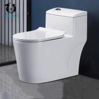 China Dual-Flush Single Piece Commode with S/P Trap Drainage Pattern for sale