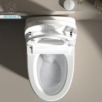 China Smart Intelligent Toilet S-Trap 300-400mm Pit IPX6 Digital Display Auto Flush Bidet for sale