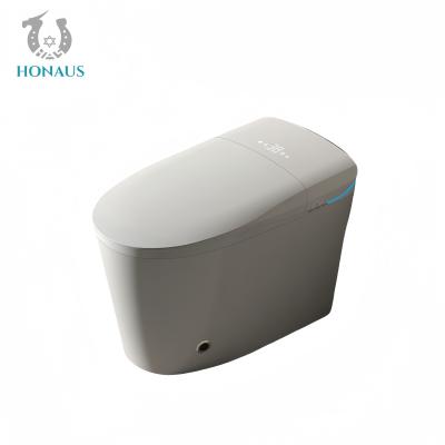 China Smart Intelligent Toilet S-Trap 300-400mm Pit IPX6 Digital Display Auto Flush Bidet for sale