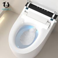 China Luxury Smart Intelligent Toilet Ceramic Body Built - In Tank Multi Functions Available for sale