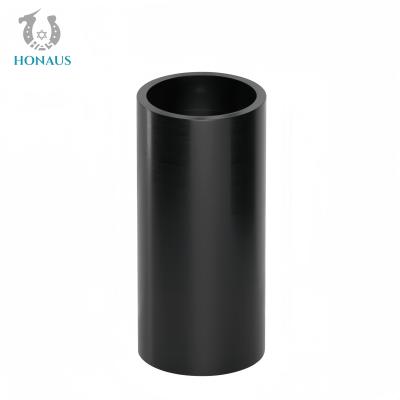 China Modern Stainless Steel Full Pedestal Wash Basin 420x800mm Black Customizable for sale