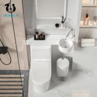 China Practical Small Bathroom Wall Hung Basin Space Saver High Quality Ceramic White for sale