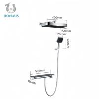 China Luxury Concealed Valve Showers Four Outlets Multi Modes Spray Pressurized Chromed for sale