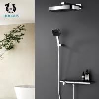 China Luxury Concealed Valve Showers Four Outlets Multi Modes Spray Pressurized Chromed for sale