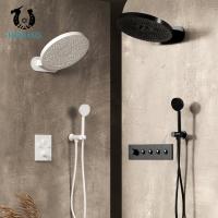 China Modern Concealed Valve Showers Four Outlets Thermostatic Easy Maintenance for sale