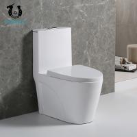 China HAS One Piece Ceramic Toilet Bowl Dual Flush Floor Mounted 680x350x660mm Siphonic for sale