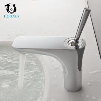China Classic Wash Basin Faucet Full Copper Mixer Chromed Surface Ceramic Valve for sale