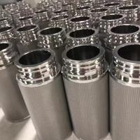 China Polymer Melt Pe Stainless Steel Sintered Filter 10 Inch Element Metal Sintered Filter Cartridge for sale
