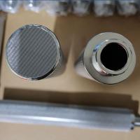 China Backwashable Titanium Stainless Steel Mesh Sintered Porous Metal Filter Cartridge OEM for sale