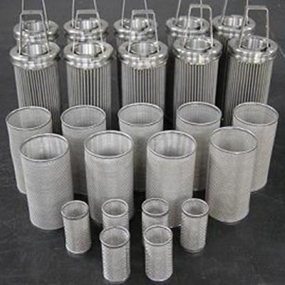 China Washable And Durable 20 Inch 5um Sintered Metal Filter Stainless Steel Pleated Cartridge Industrial for sale