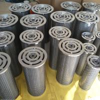 China Washable And Durable 20 Inch 5um Sintered Metal Filter Stainless Steel Pleated Cartridge Industrial for sale