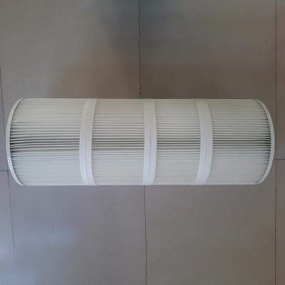 China High Filtration Efficiency Polyester Dust Filter Industrial Cartridge For Water Filtration for sale